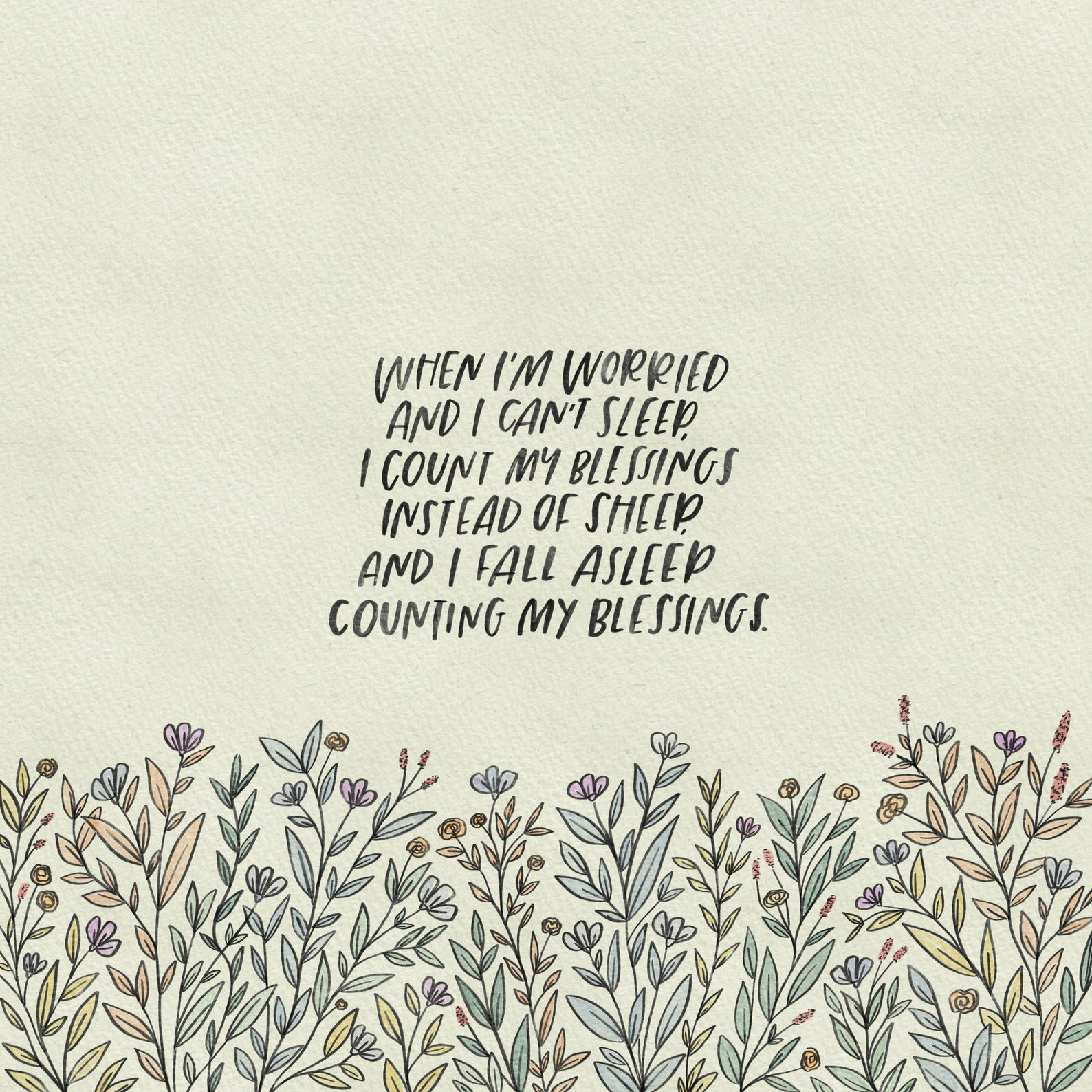 Count Blessings Print - Etsy