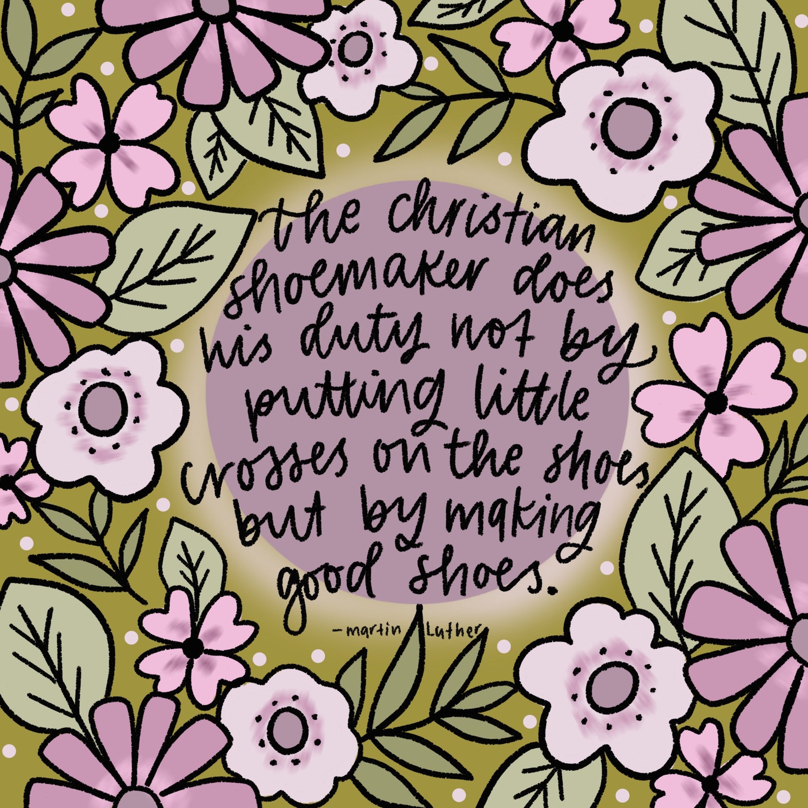 Shoemaker Print - Etsy