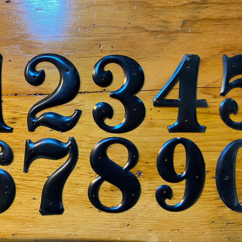 Metal House Numbers - Etsy Australia