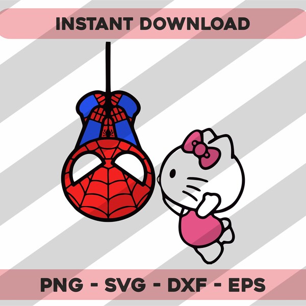 Spiderman Kitty Etsy