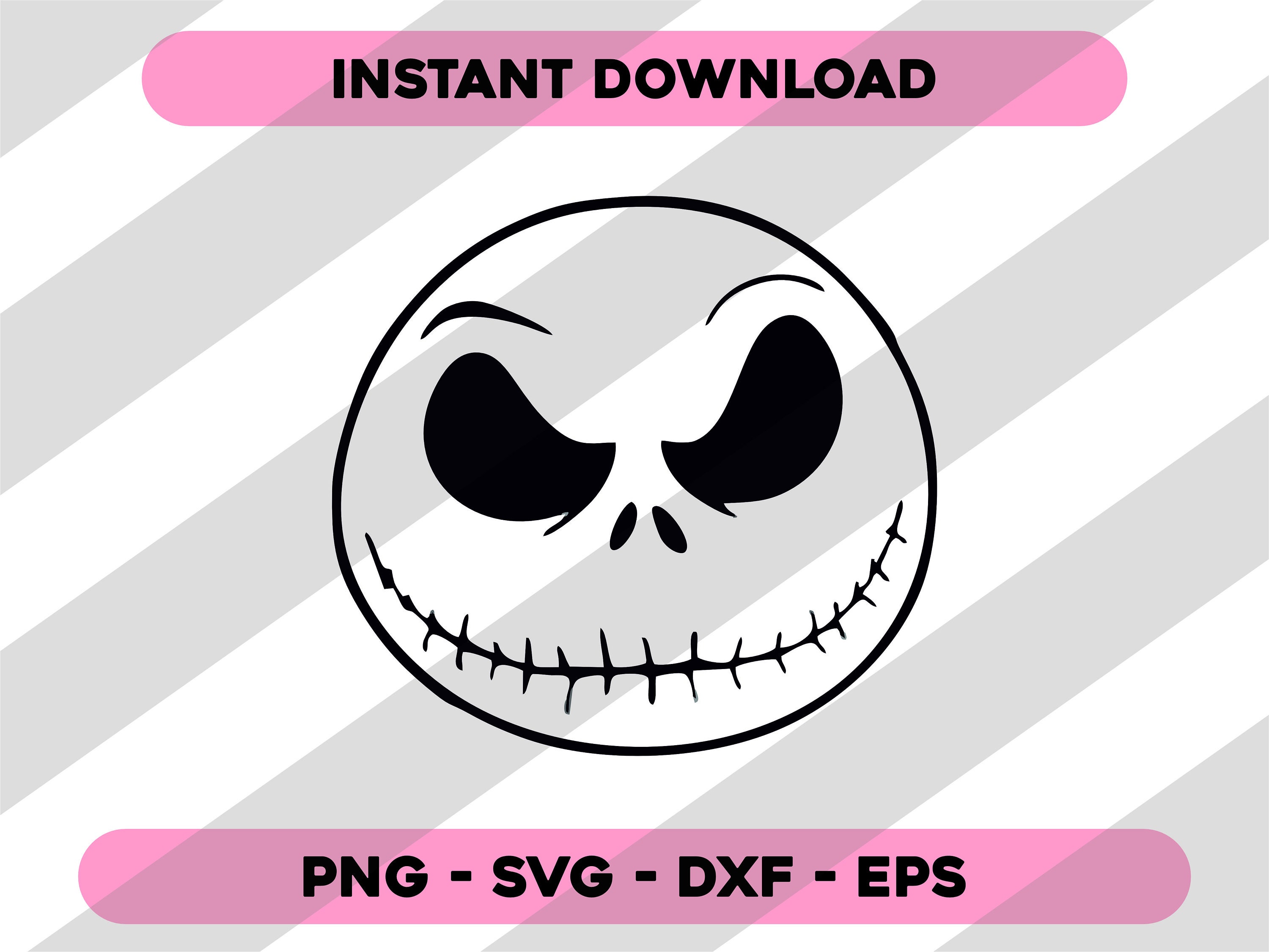 Jack Skellington Svg Layered Item Jack Skellington Circular - Etsy