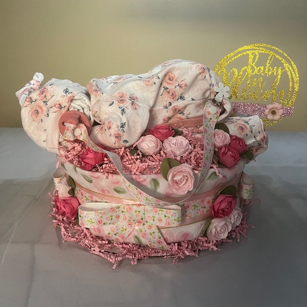 Diaper Cake Topper - Etsy