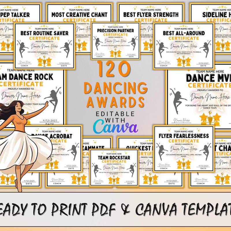 Superlative Awards for Dance - Etsy