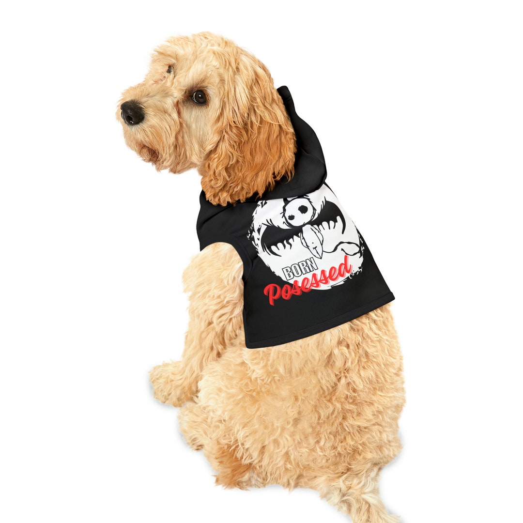 Born Possessed Pet Hoodie Cat and Dog Lover Horror and - Etsy