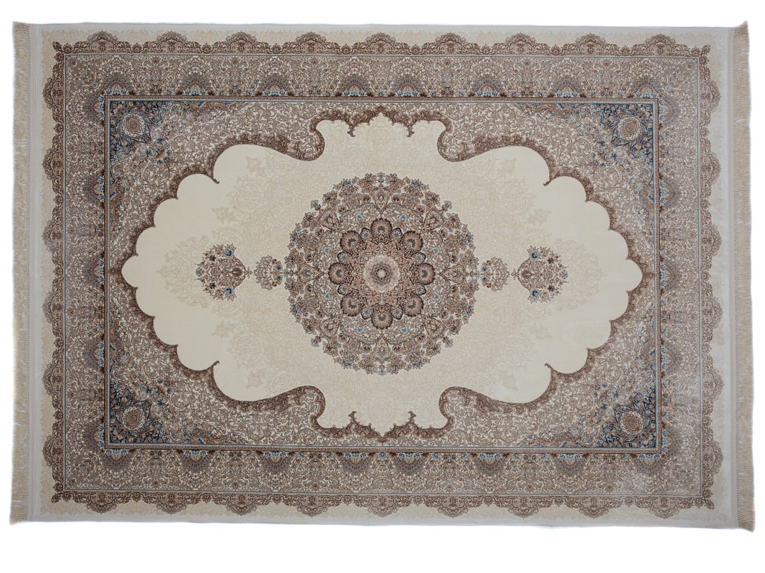 Turkish Traditional Hand Woven Rug Neutral Turkish Rug - Etsy