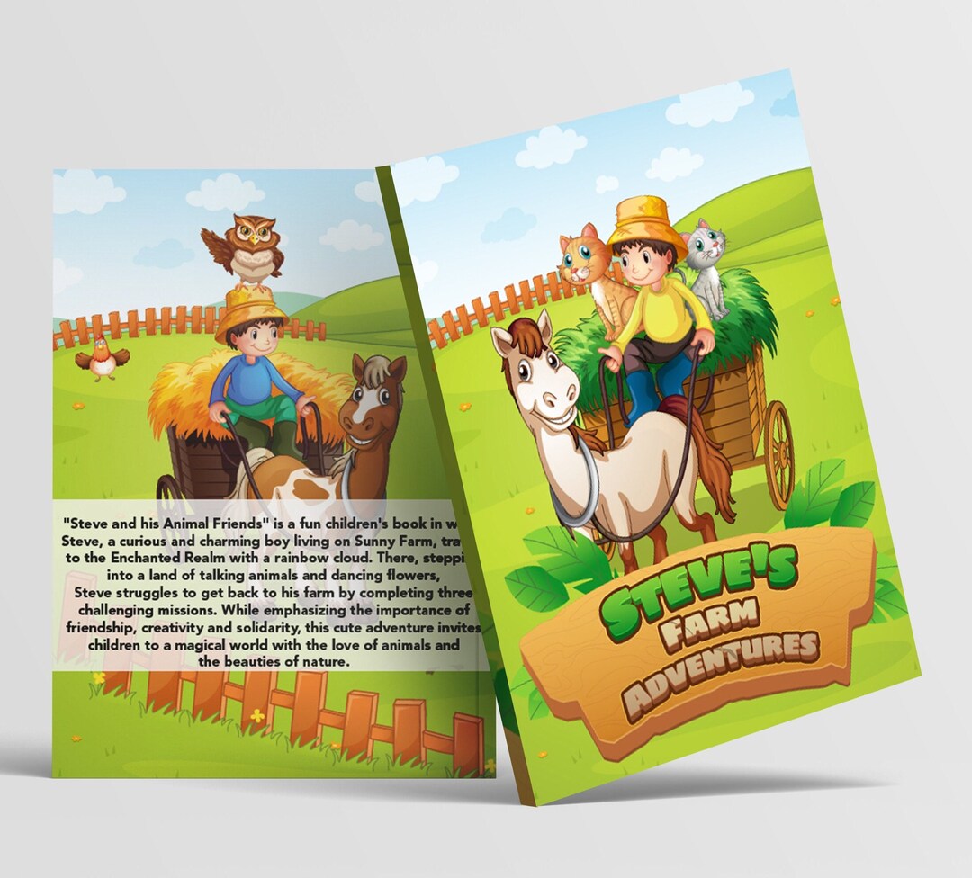 Children's Storybook Books Digital Book Diary Digital - Etsy