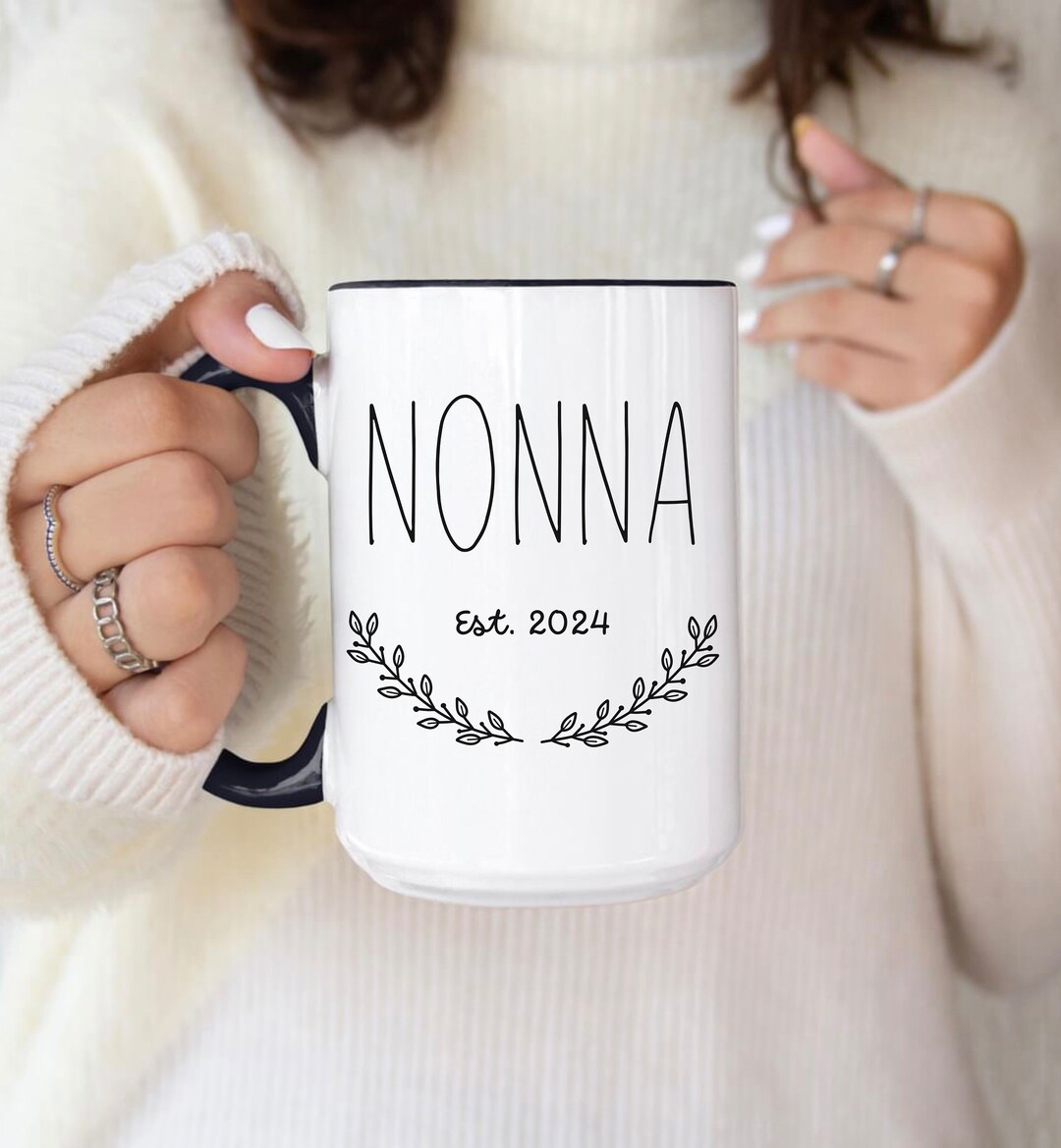 Mug Nonna Coffee Mug Nonna Cup Cadeaux Nonna pour grand-mère Pull Nonna ...