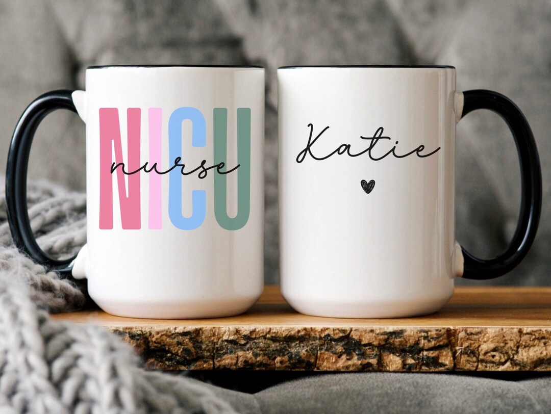 Custom Nurse Mug Personalized Nurse Coffee Mug, Custom RN Gifts, Nurse ...