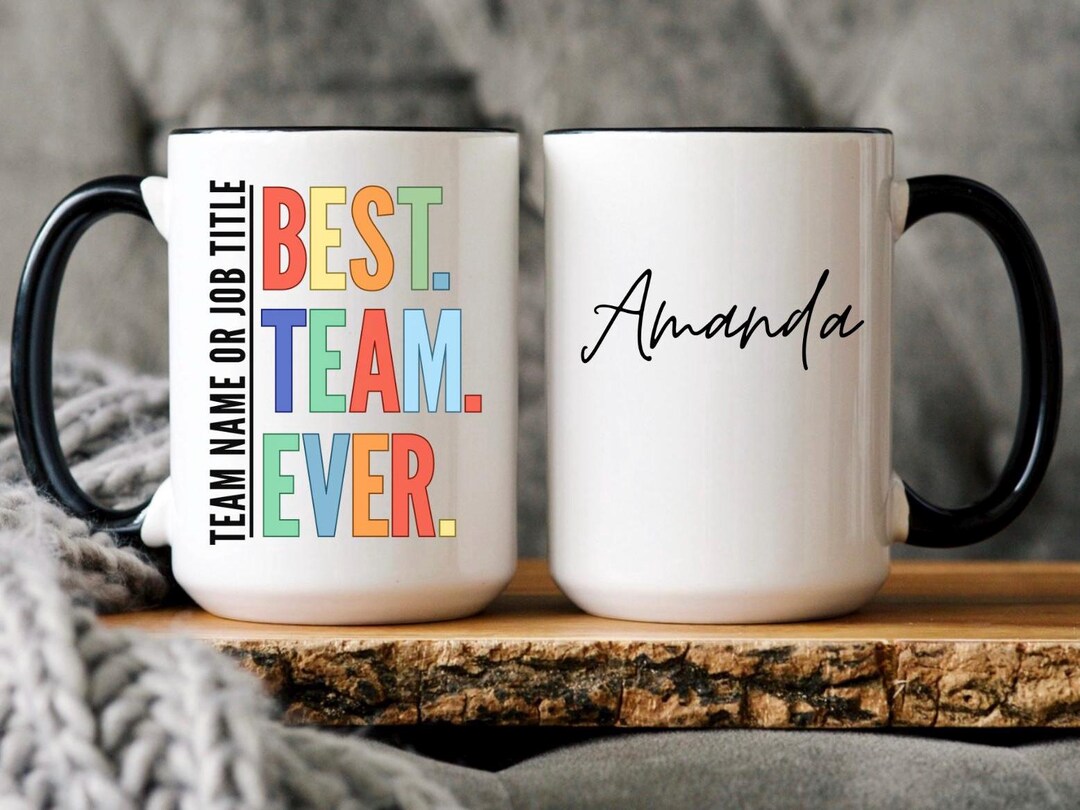Best Team Gifts for Coworker Mug Custom Coworker Personalized Team ...