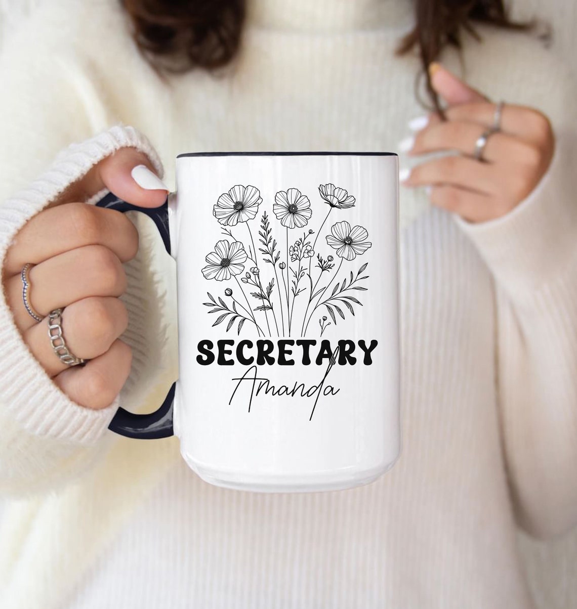 School Secretary Mug, School Secretary, School Secretary Gift, Custom ...