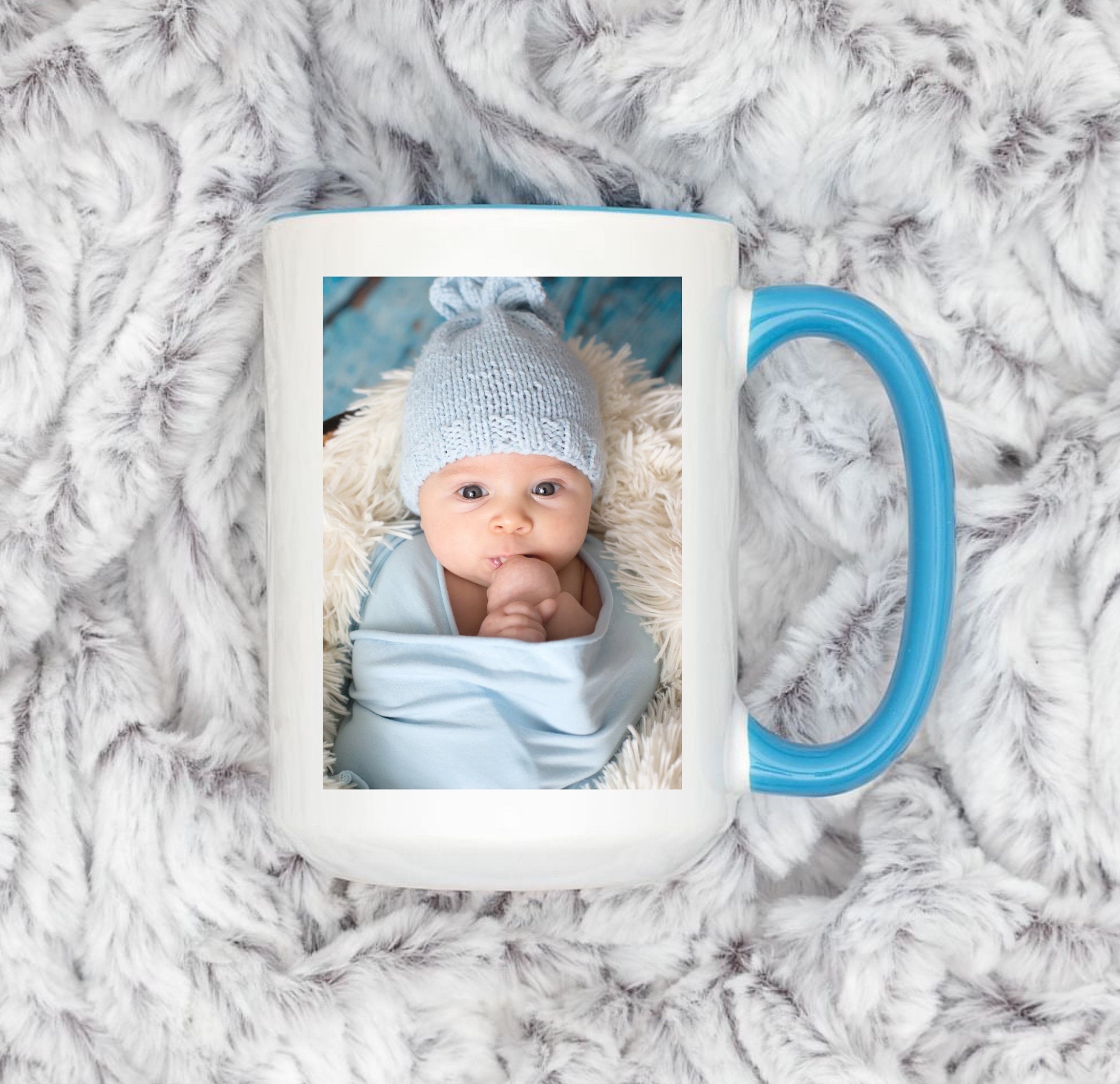 First Time Dad Photo Mug, Father's Day Gift for First Time Picture, New ...