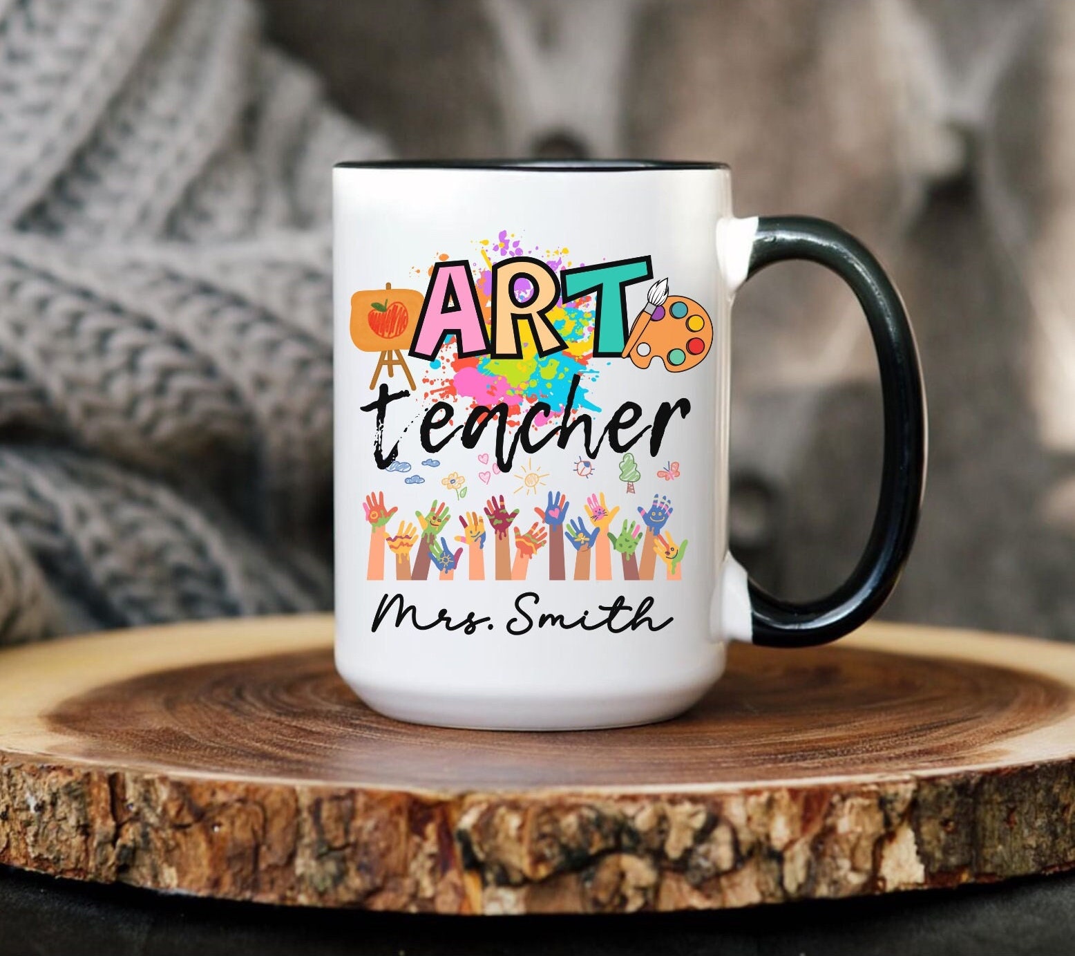 Art Teacher Mug Art Teacher Gift Art Teacher Cup Gift for - Etsy