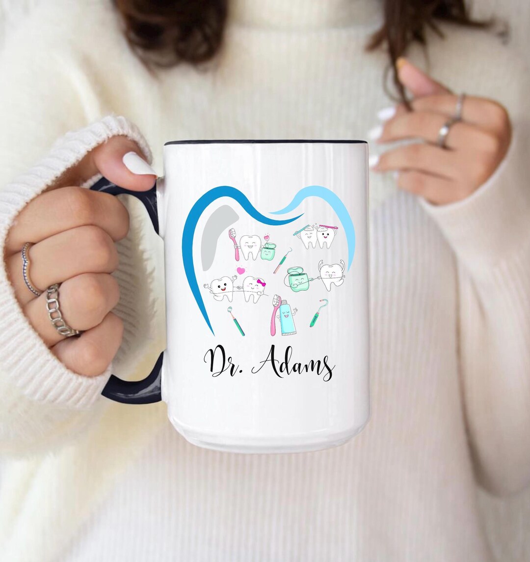 Doctor of Dental Surgery Personalized Dentist Mug With Name, Dentist ...