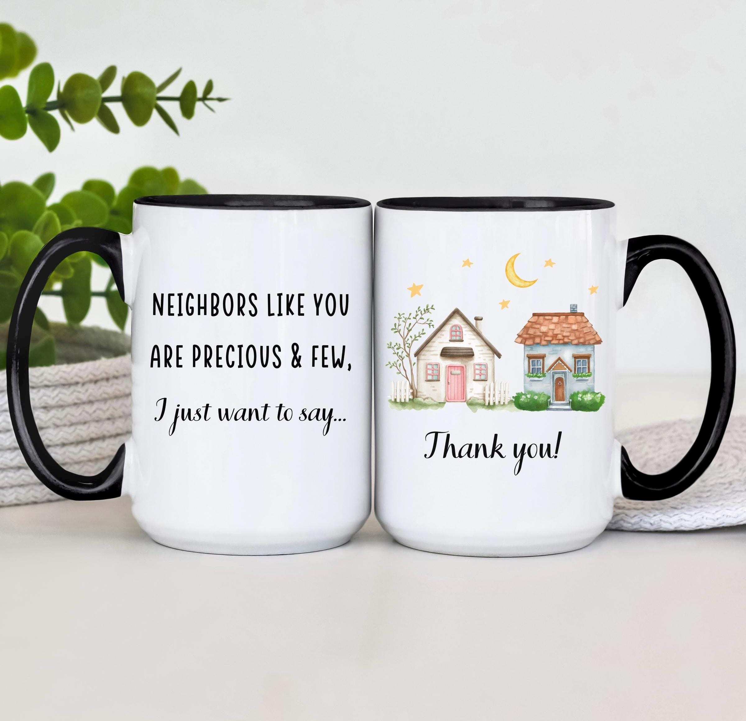 Thank You Neighbours Coffee Mug, Neighbor Appreciation Gift, Friends ...