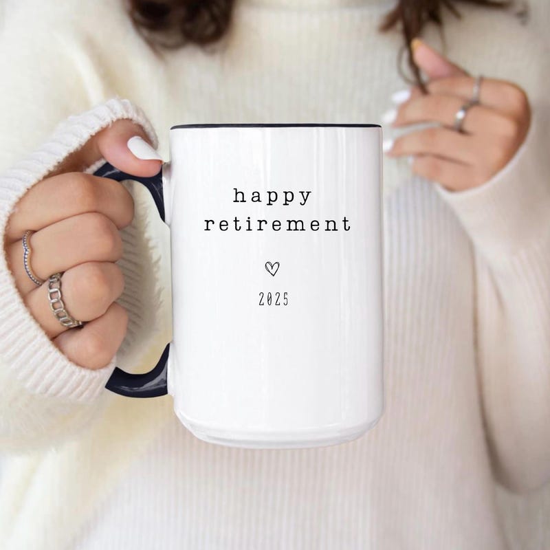 Retirement Mug - Etsy