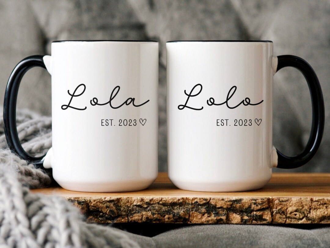 Lola Lolo Gift, Lola Mug, New Grandpa Mug, New Grandma Mug, New Lola ...