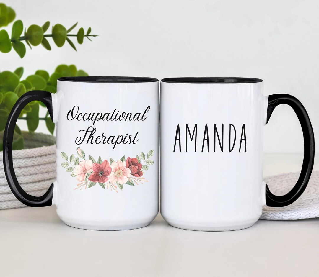Occupational Therapist Gift, Personalized Occupational Therapist Coffee ...