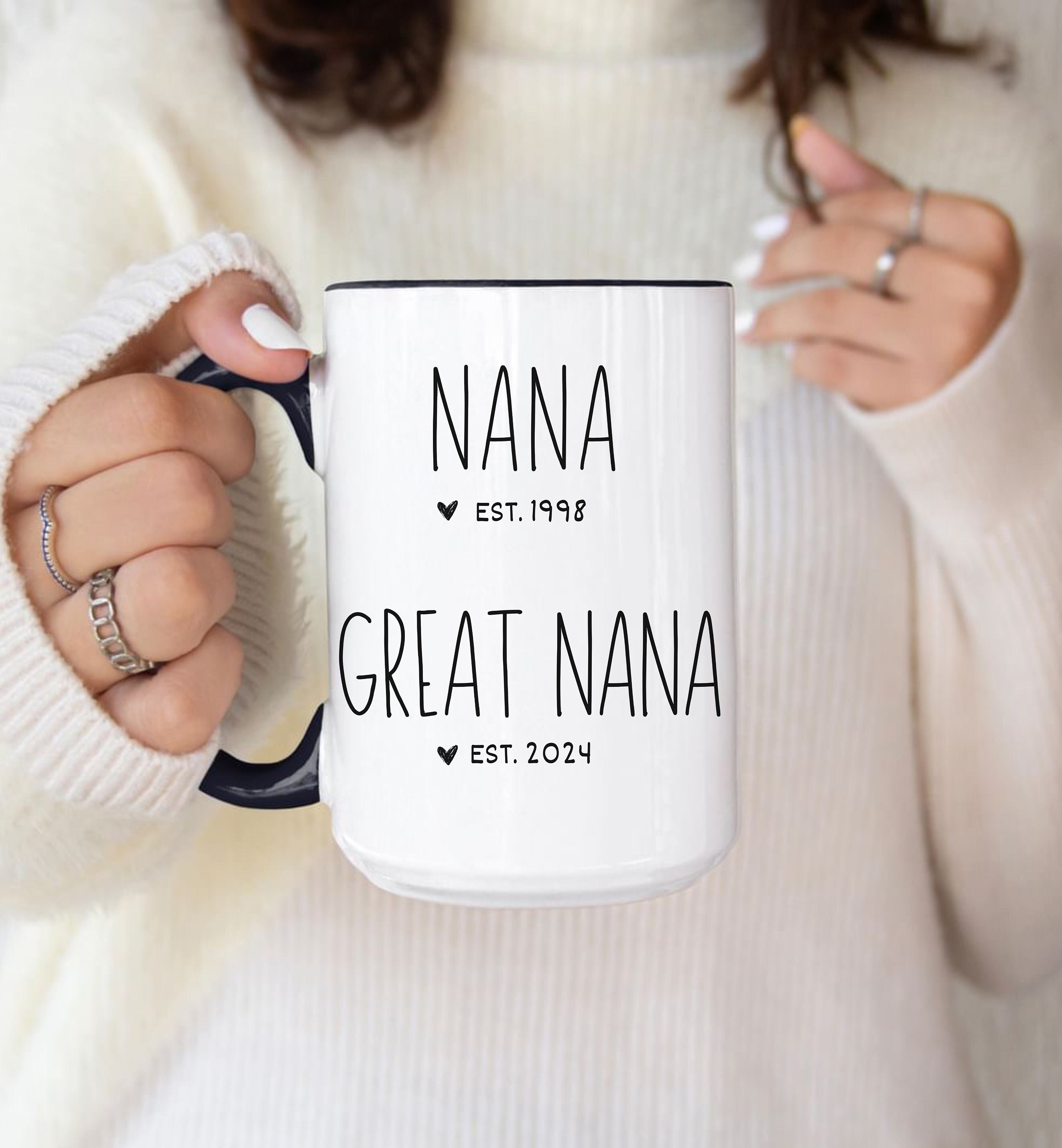 Great Nana Papa Pregnancy Announcement, Promoted to Great Nana Papa ...