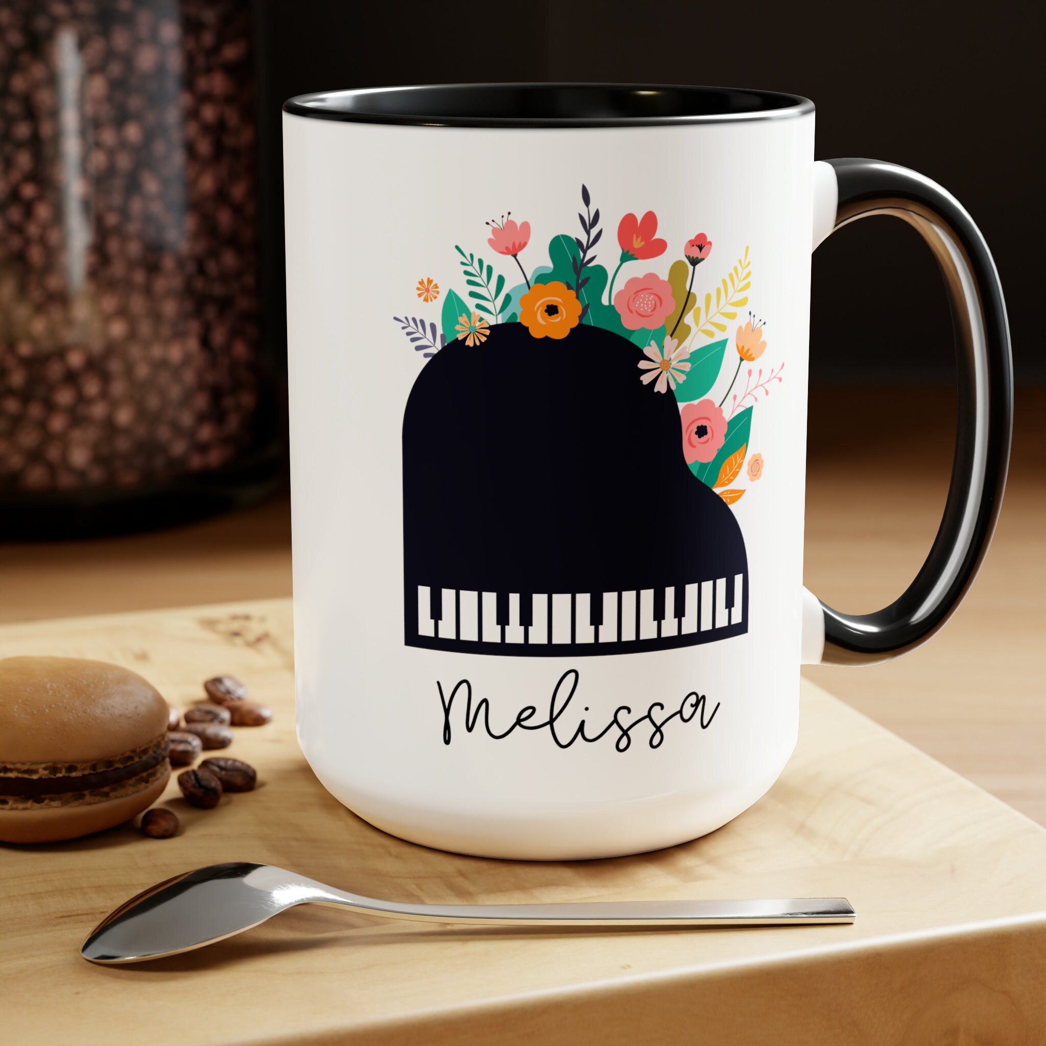 Piano Teacher Gift, Piano Mug, Pianist Gift, Piano Teacher Mug, World's ...