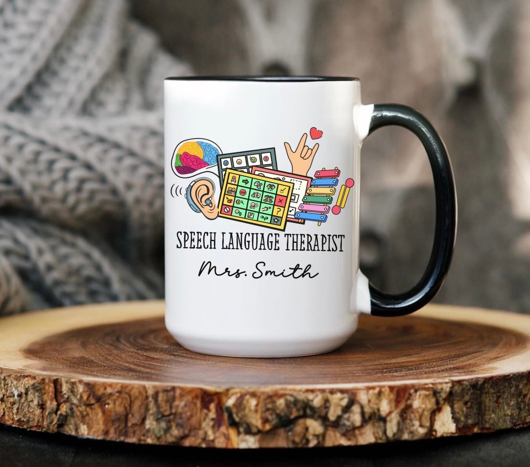 Speech Therapist Coffee Mug, Speech Therapy Cup Speech Language ...