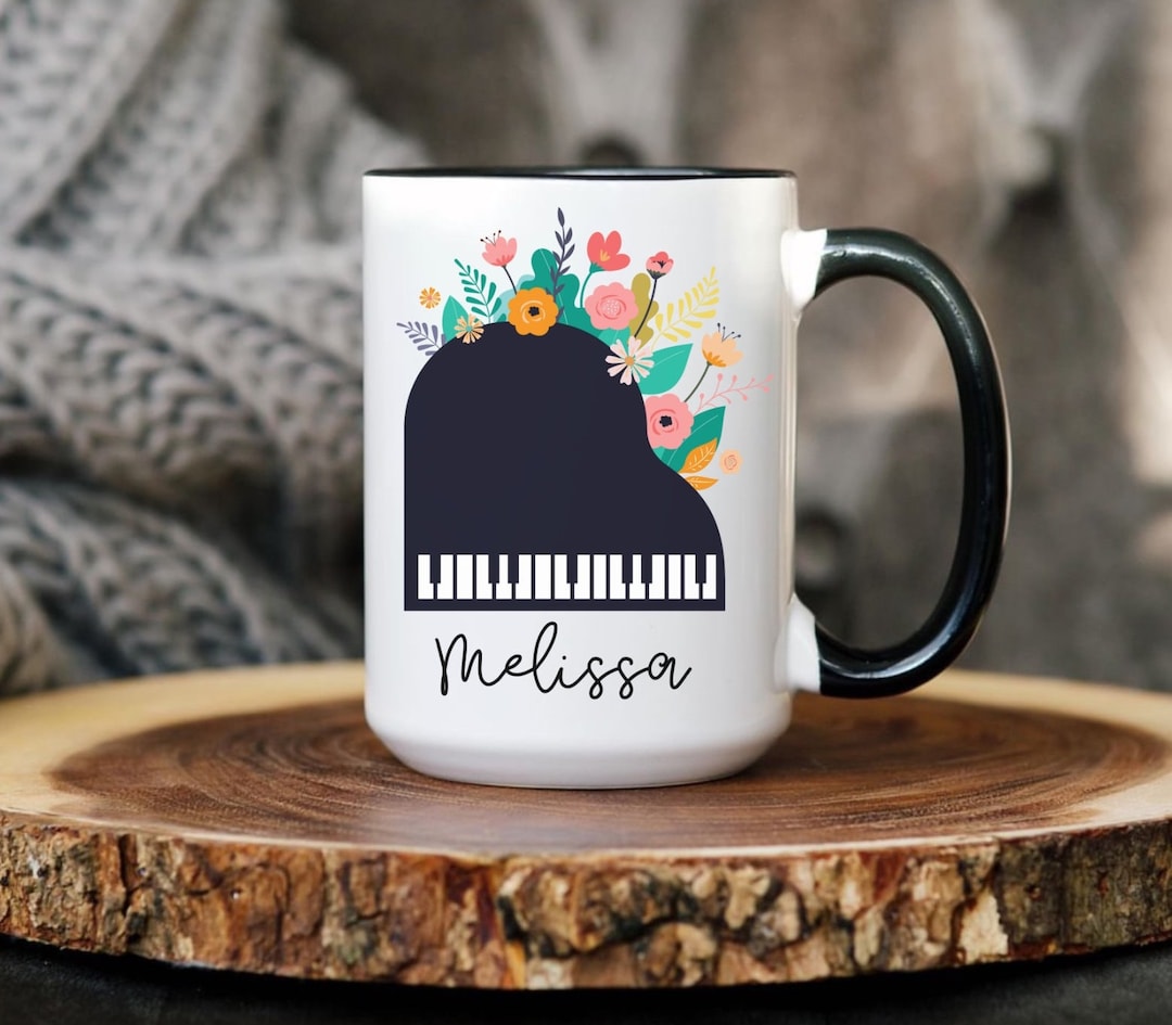 Piano Teacher Gift, Piano Mug, Pianist Gift, Piano Teacher Mug, World's ...