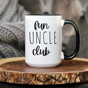 Cool Aunts Club Mug, Fun Uncle Club Mug, Pregnancy Announcement for ...