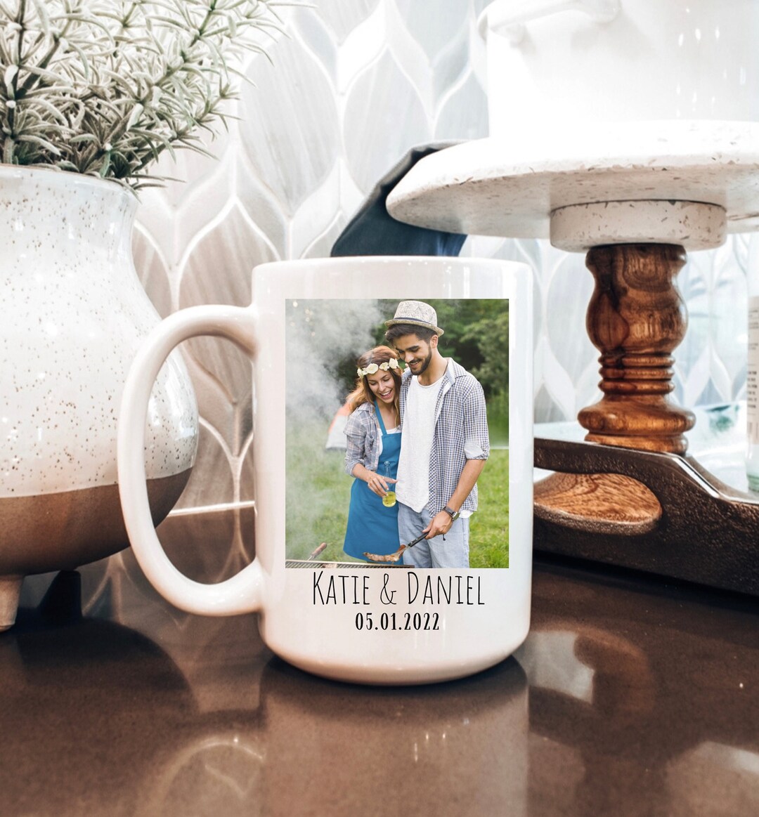 Personalized Photo Coffee Mug, Photo and Text Custom Mug, Photo Mug ...