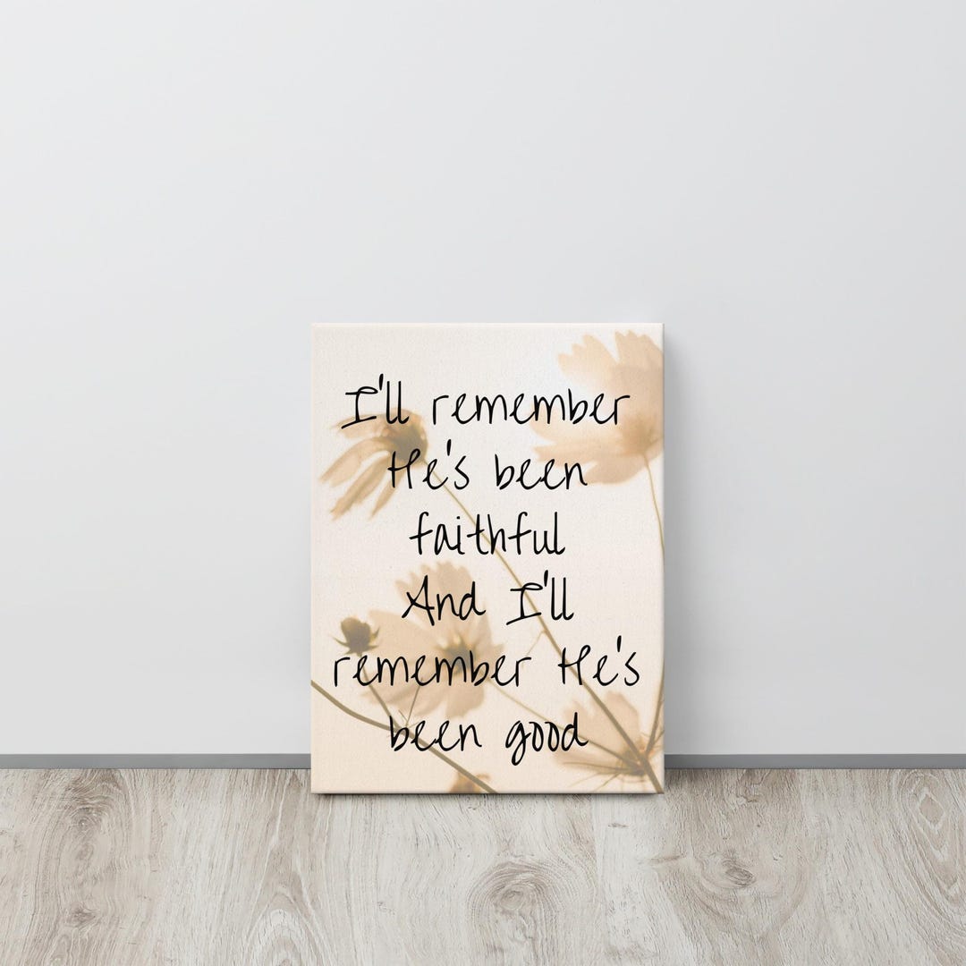 He is Still (selah) Christian Canvas (12 X 16 Inches) - Etsy