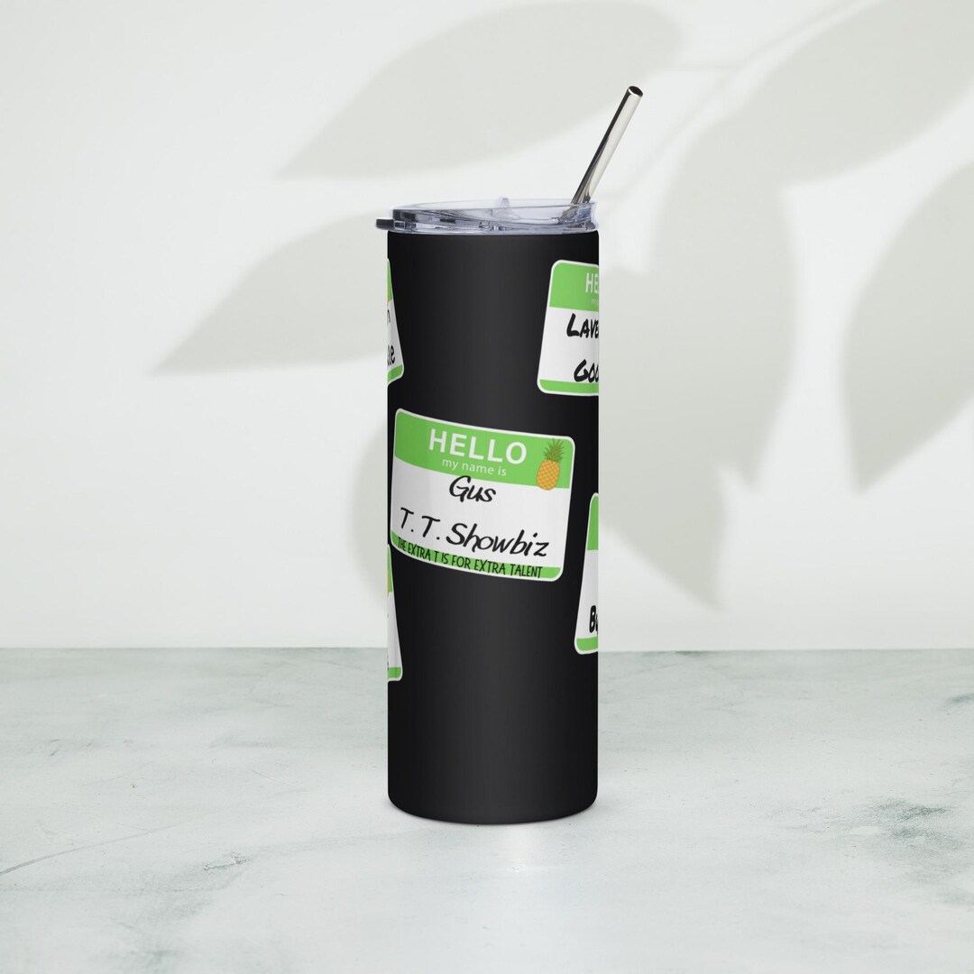 Psych Gus Nicknames Stainless Steel Tumbler - Etsy