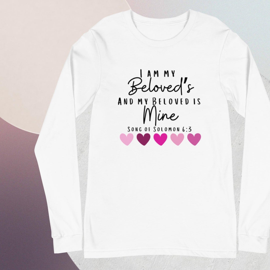 T-shirt chrétien à manches longues pour la Saint-Valentin - Etsy France