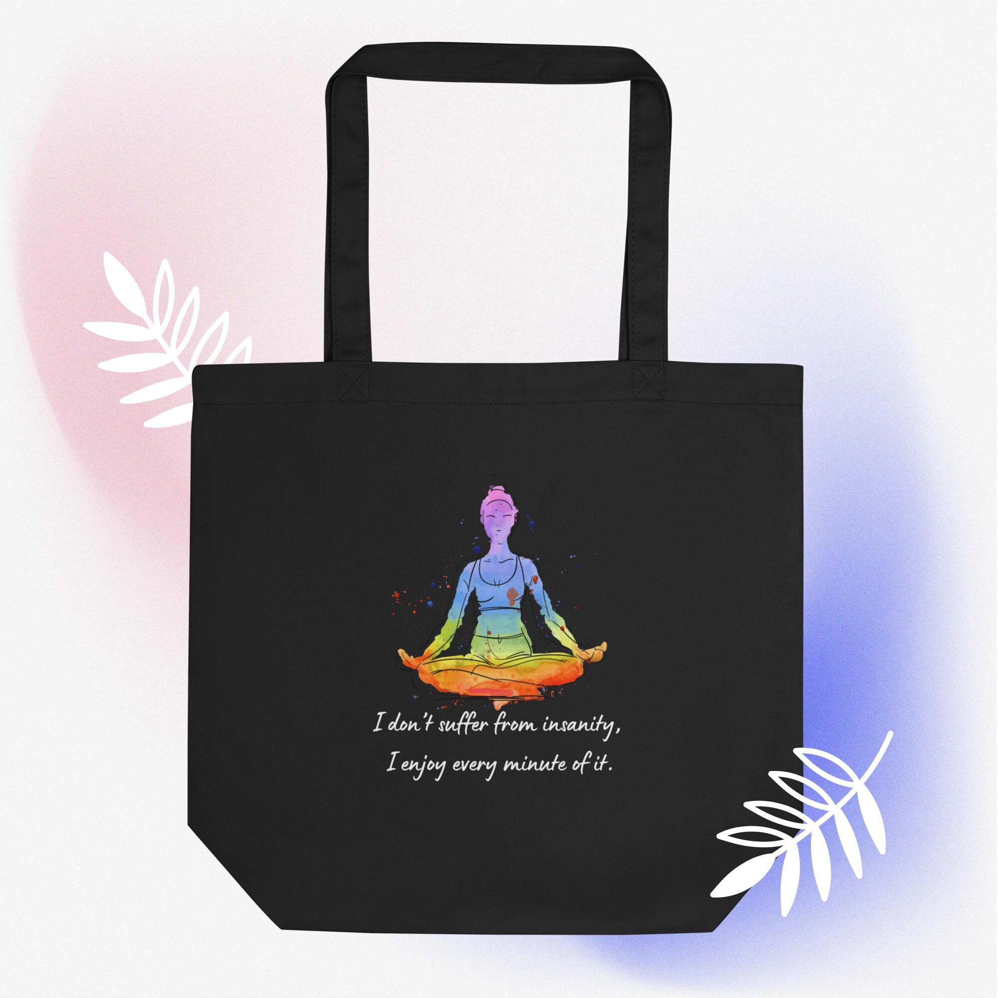 Eco Tote Bag Dark i Dont Suffer From Insanity - Etsy