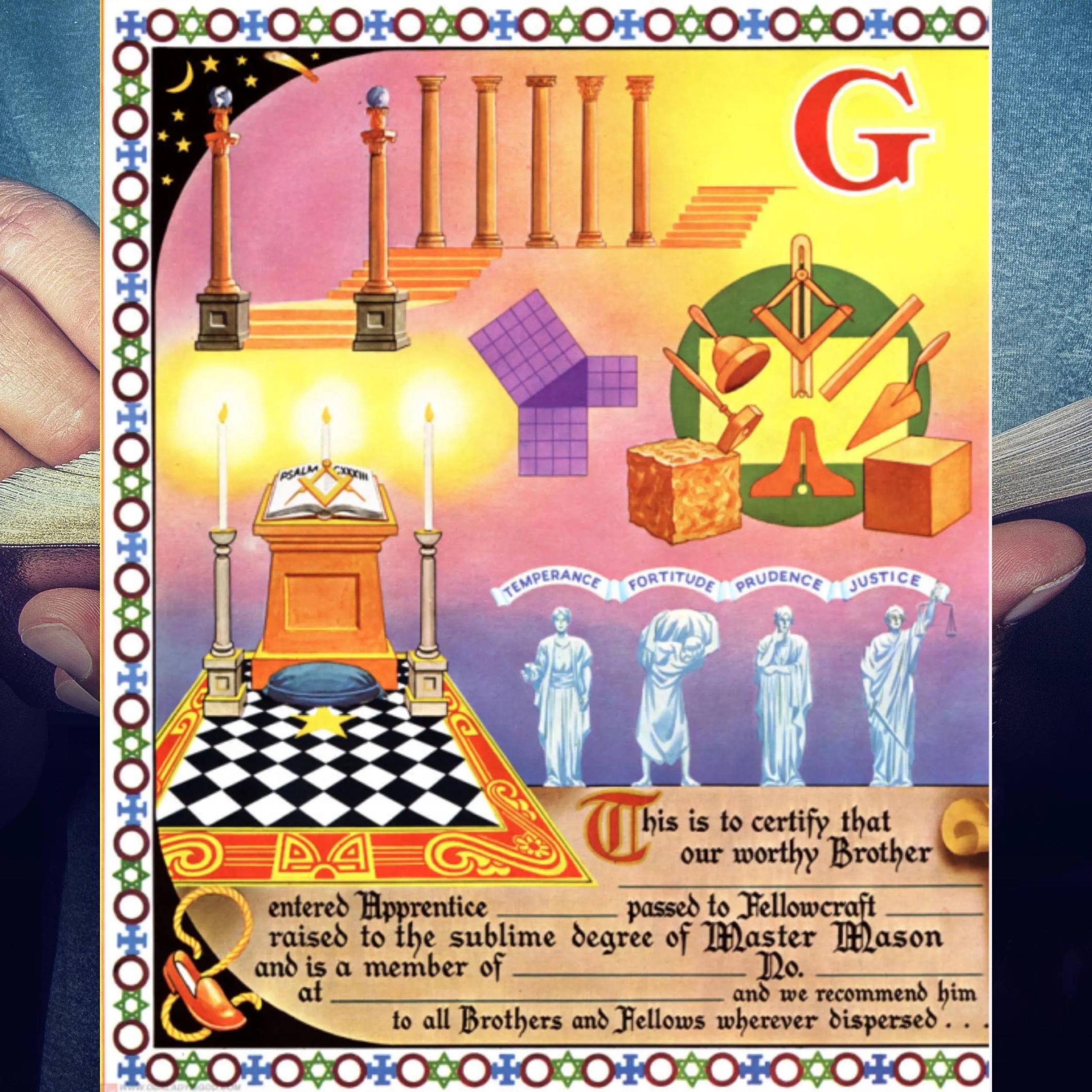 FREEMASON BIBLE / Masonic Bible Freemasonry Wisdom Symbolism Freemasons ...