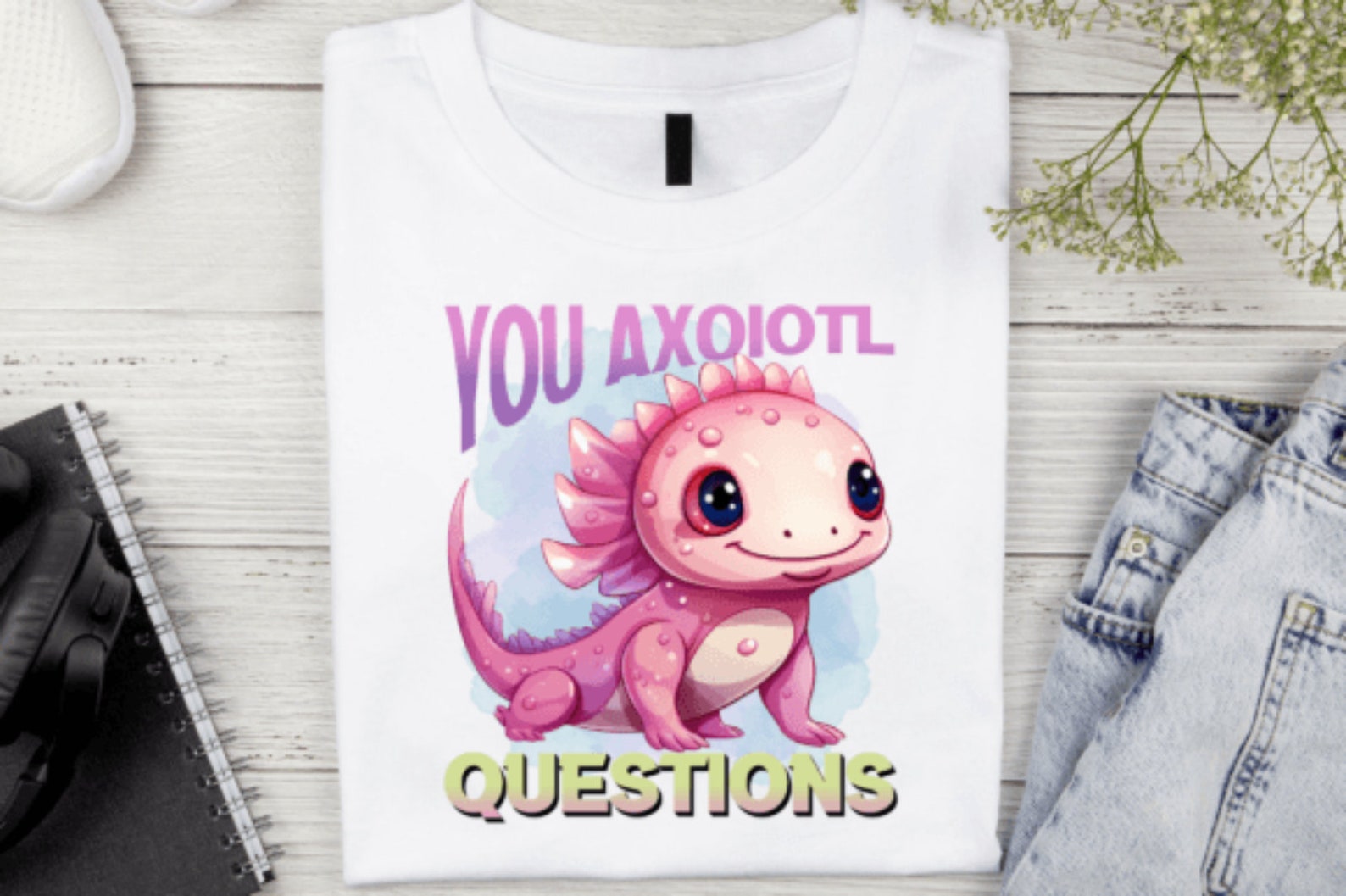 Axolotl Sublimation Bundle Axolotl PNG Axolotl SVG Axolotl Sticker ...