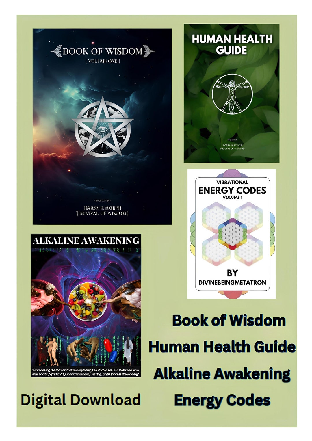 The Book of Wisdom / Human Health Guide / Alkaline Awakening / Energy Codes / Audio : Frequency ...