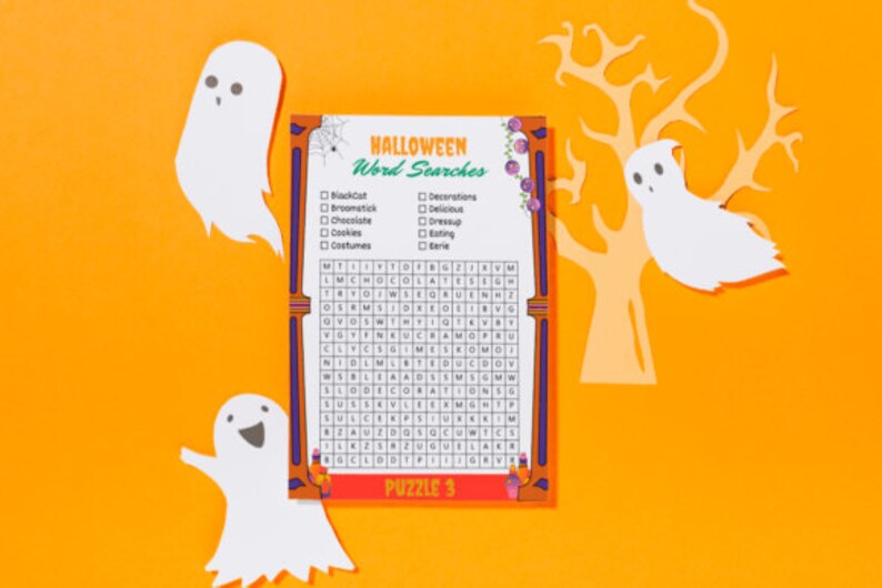 Halloween Activities Bundle: Halloween Printable Checklist - Etsy