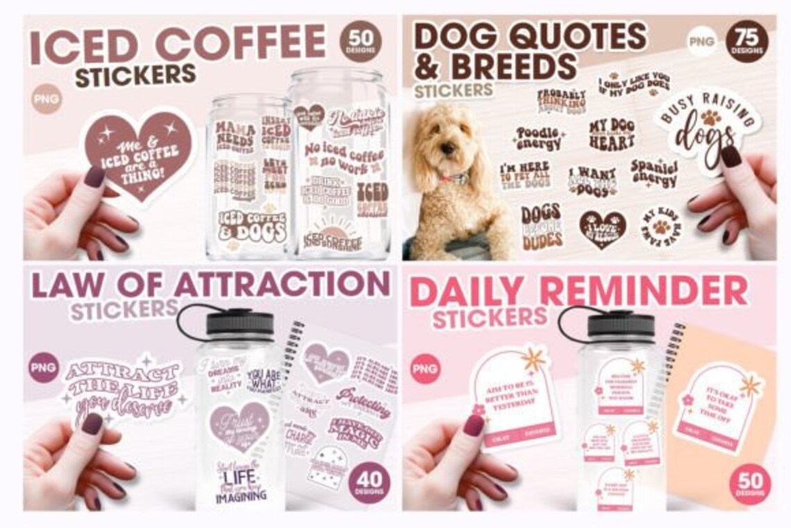 Mega PNG Sticker Bundle, Sticker Bundle , Mega Sticker Bundle ...