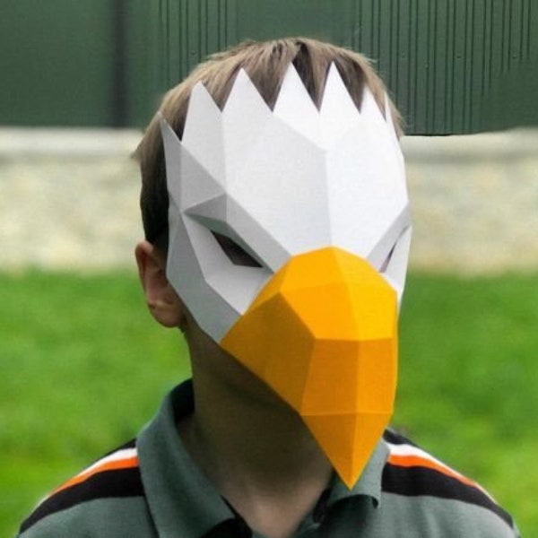 Low Poly Mask - Etsy