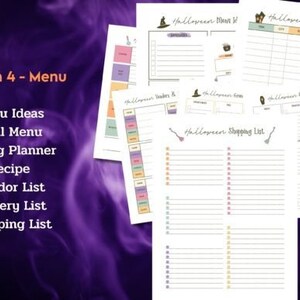 Halloween Planner Editable by Canva Ultimate October Planner - Etsy