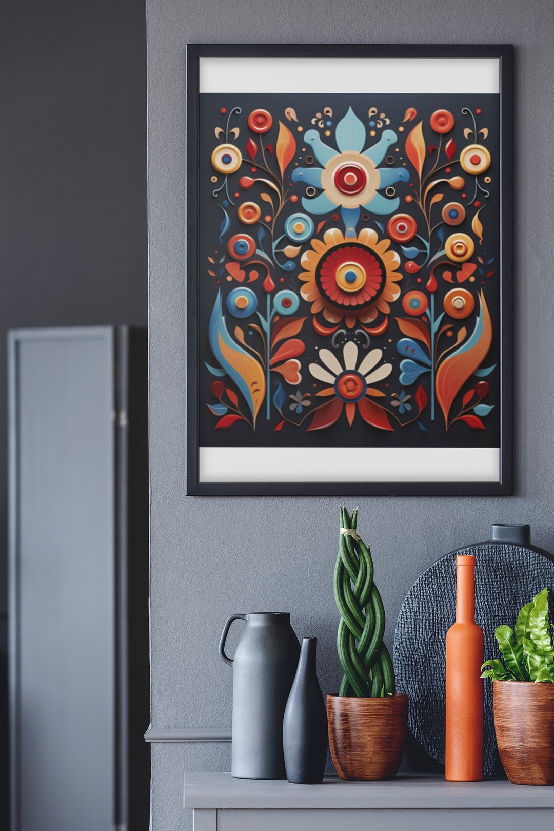 High-resolution Ojibwe Artwork: 16 PNG Ojibwe Floral Prints - Etsy