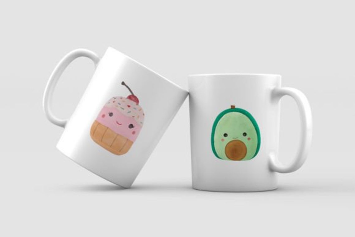 Squishmallows Clipart: Watercolor Birthday Set, Squishmallow Party ...