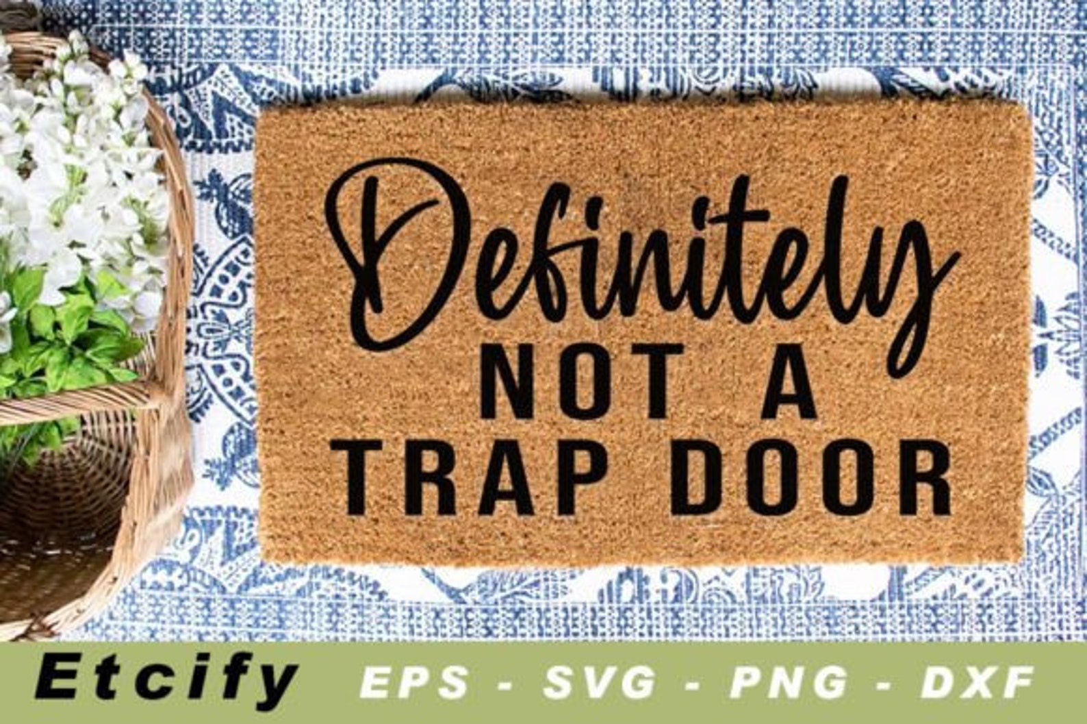 Funny Doormat Svg Cutfile Bundle Personalized Doormat, Monogram Door ...