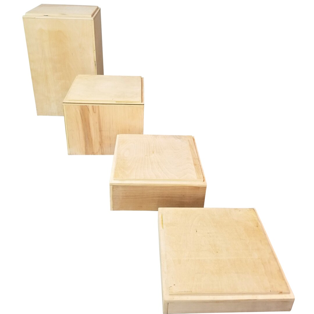 Stackable Hardwood Plyo Box: Home Gym Jump Training - Etsy