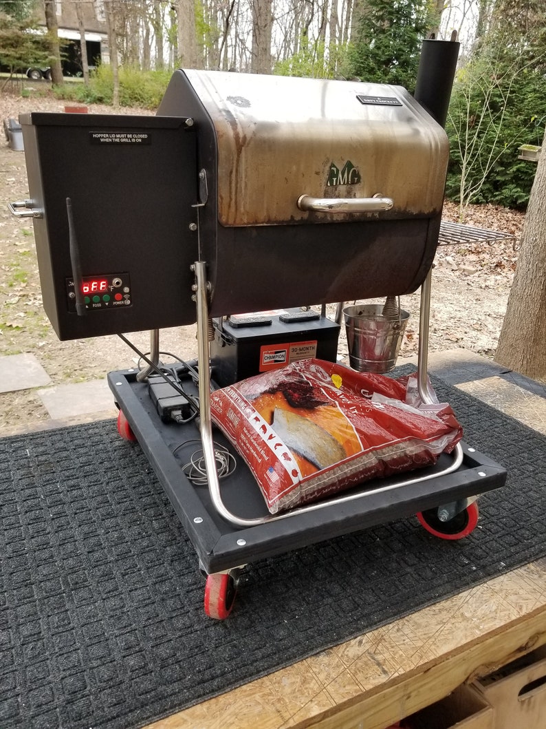 Smoker Dolly Grill Shelf Accessories Pro Bottom Storage - Etsy