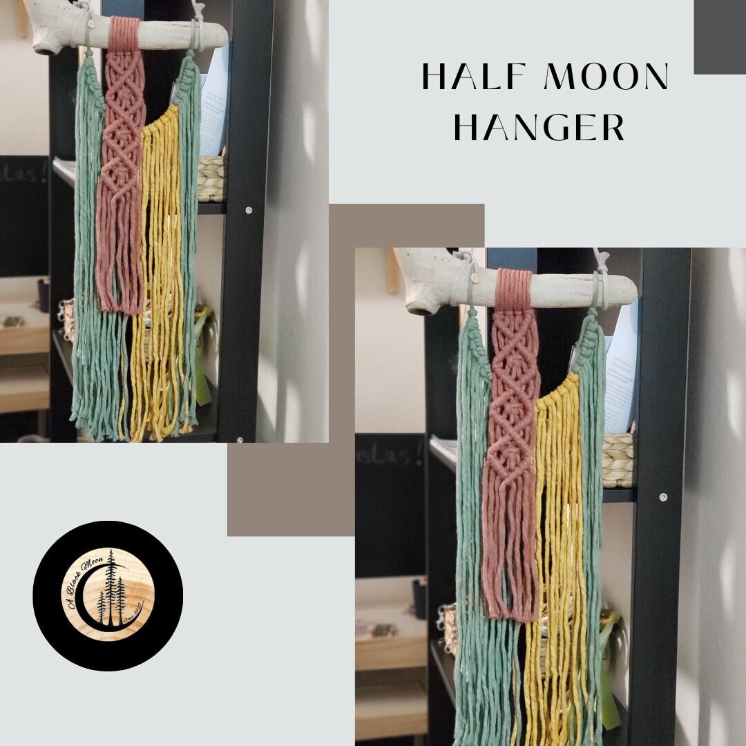 Half Moon Hanger - Etsy