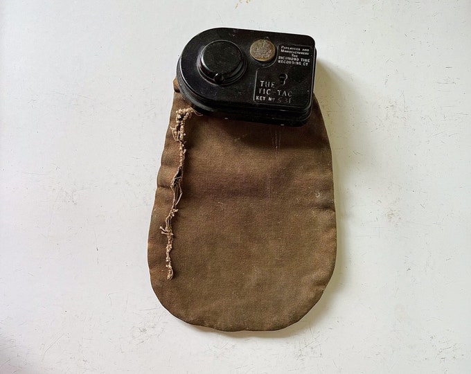 Tic Tac Bookies Runners Clock Bag - 1920’s - Etsy