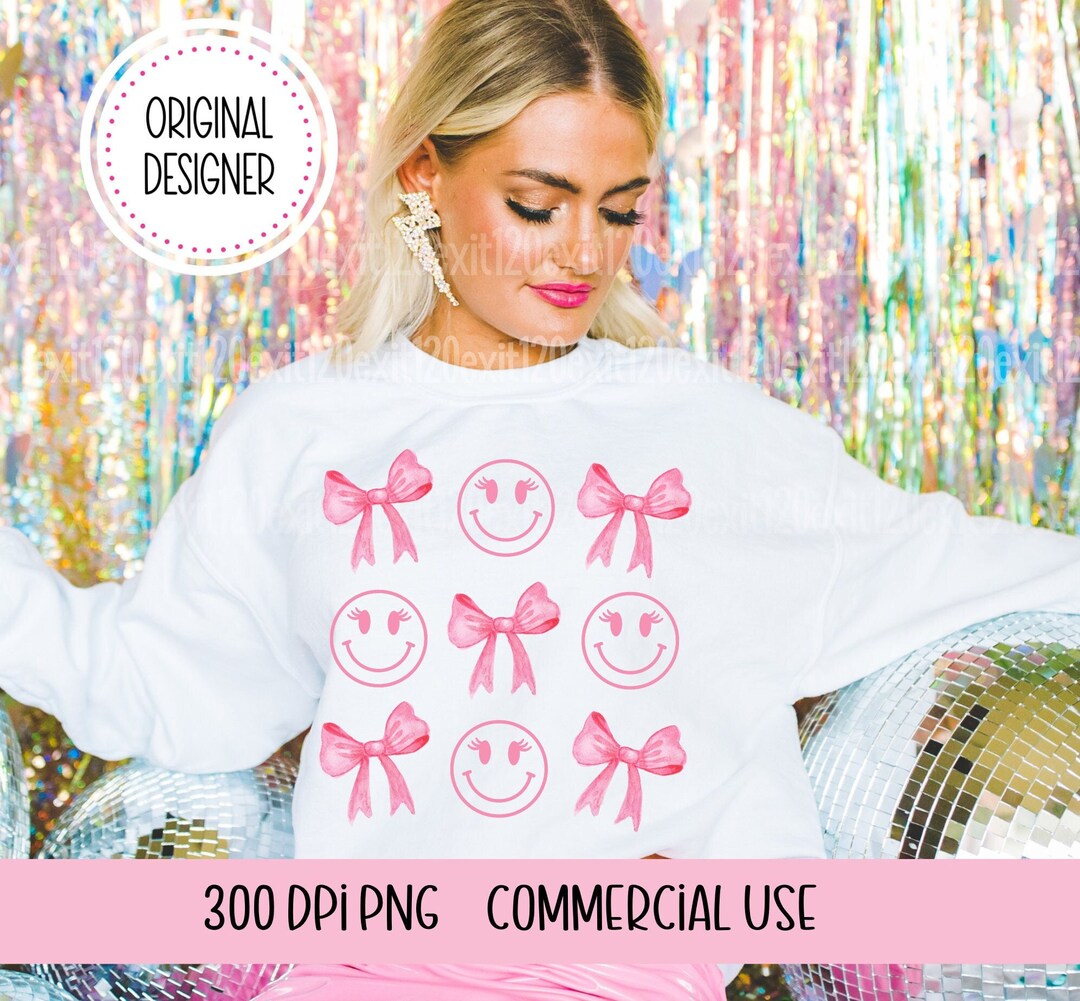 Pink Bow Png, Soft Girl Aesthetic Png, Coquette Png, Ribbon, Softie Png ...