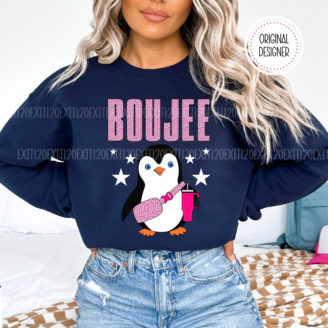 BOUJEE Christmas Penguin Png, Free Commercial Use, Trendy Winter ...