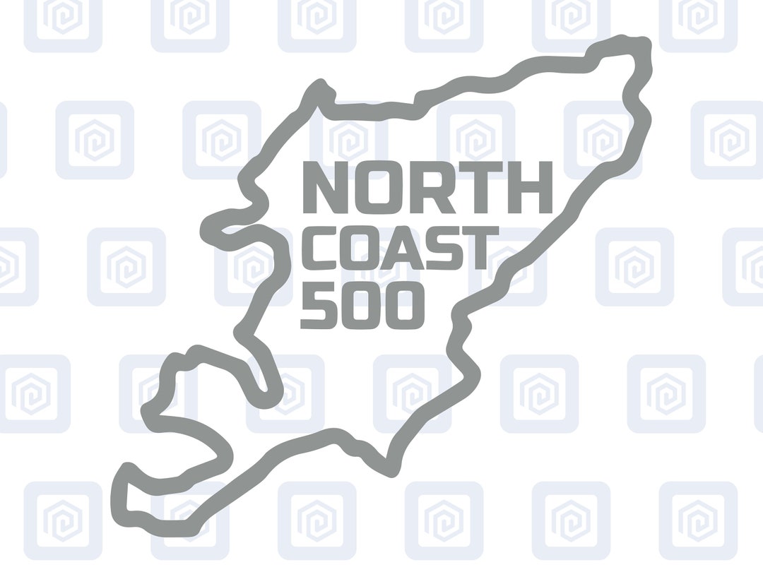 North Coast 500 NC500 Vinyl Decal - Etsy UK