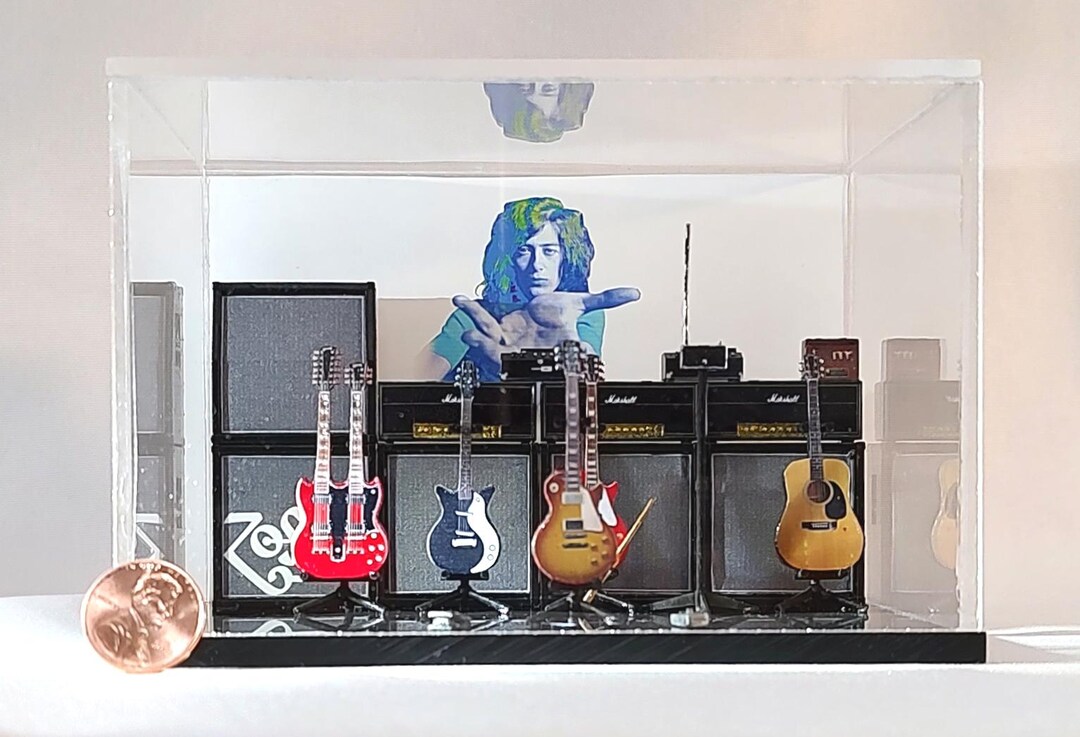 LED ZEPPELIN DIORAMA - Etsy