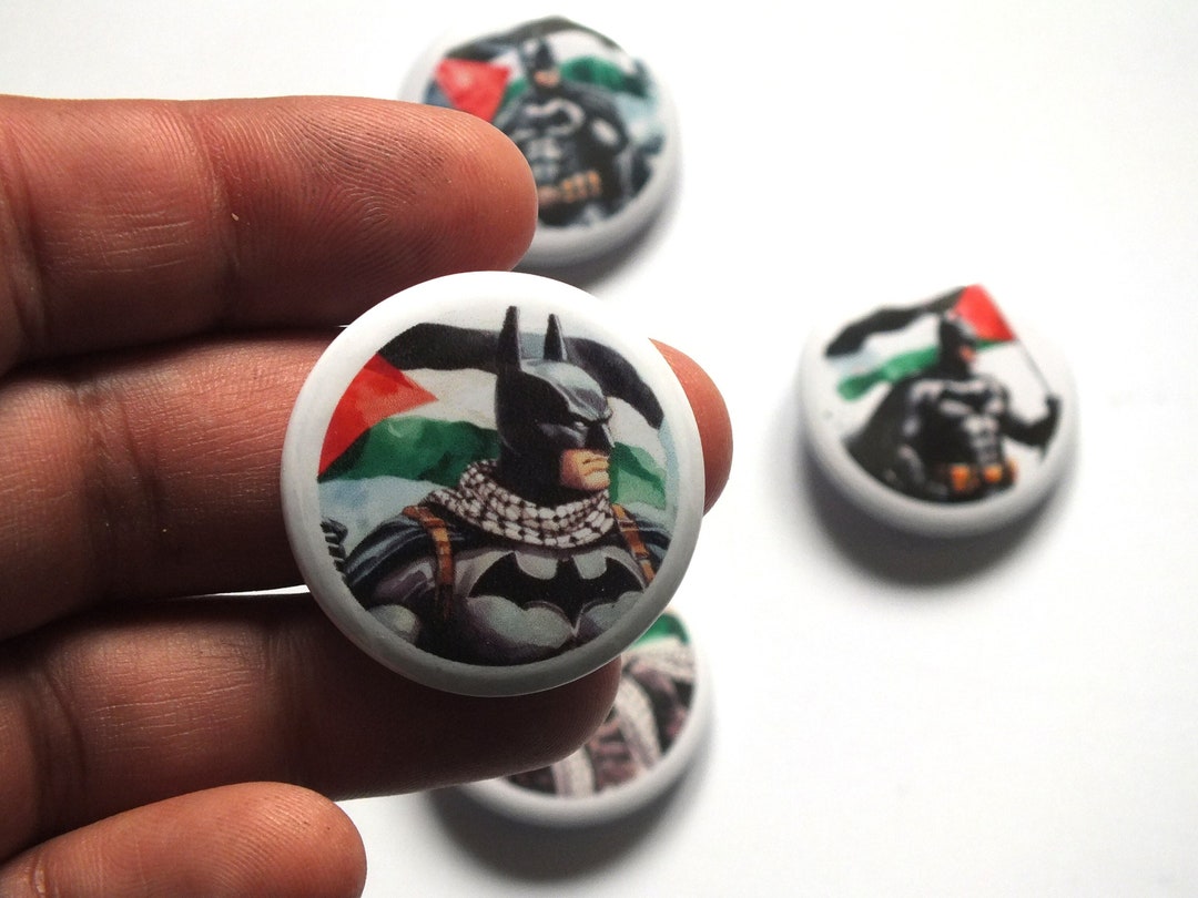 Palestine Flag Button % Proceeds Donated to Palestinian Charity Show ...